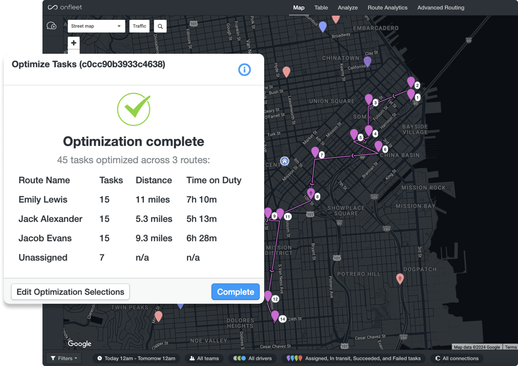 Smarter Route Optimization that you can trust.